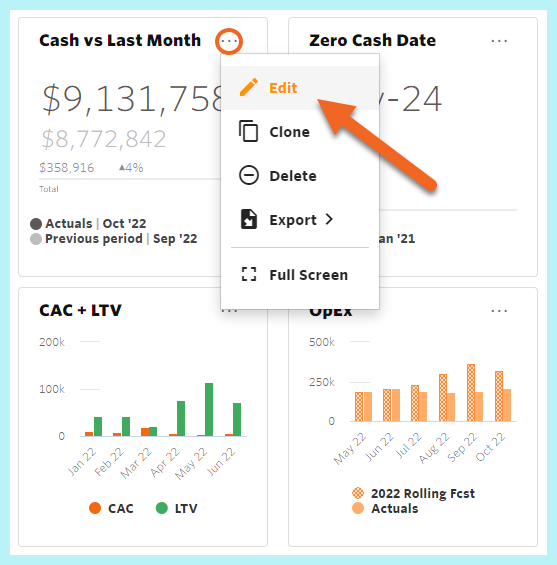 Overview: Dashboards & Tiles