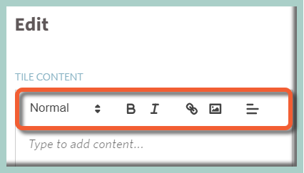 Text Tile
